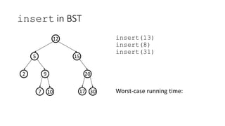 Lecture 09 - Binary Search Trees.pptx mission Sk it | PPTX