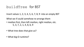 Lecture 09 - Binary Search Trees.pptx mission Sk it | PPT
