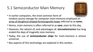 Lecture 09 - Ch No. 05 Internal Memory.pptx | Free Download