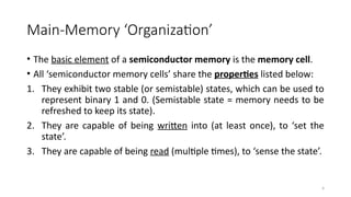 Lecture 09 - Ch No. 05 Internal Memory.pptx | Free Download