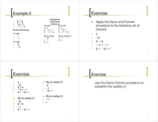 Lecture 09 -_davis_putnam | PDF | Science