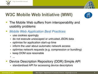 Mobile Information Systems - Lecture 08 - Web Information Systems (4011474FNR) | PDF | Internet ...