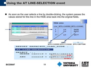 Lecture09 abap on line | PPT