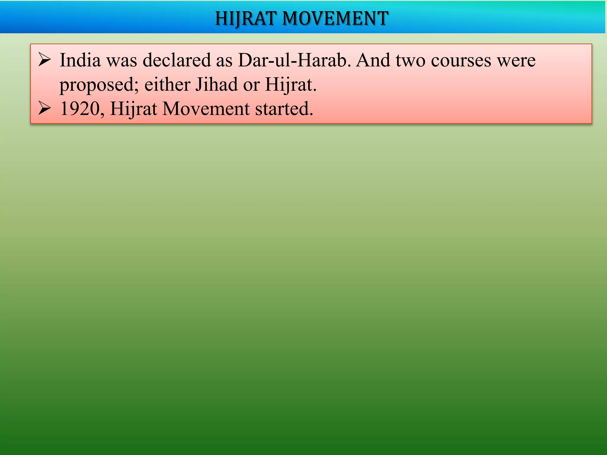 Lecture 09 attempts at hindu muslim unity (1916-30) khilafat movement ...