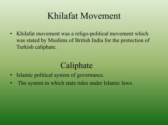Lecture 09 attempts at hindu muslim unity (1916-30) khilafat movement ...
