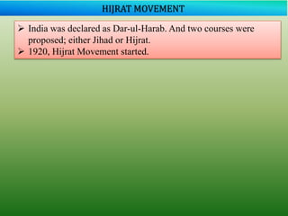 Lecture 09 attempts at hindu muslim unity (1916-30) khilafat movement ...