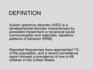 Lecture 09 autism | PPT
