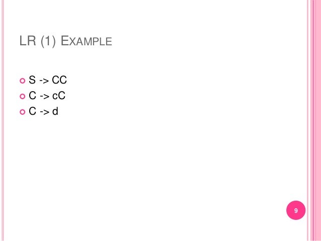 Lecture 09 syntax analysis 05