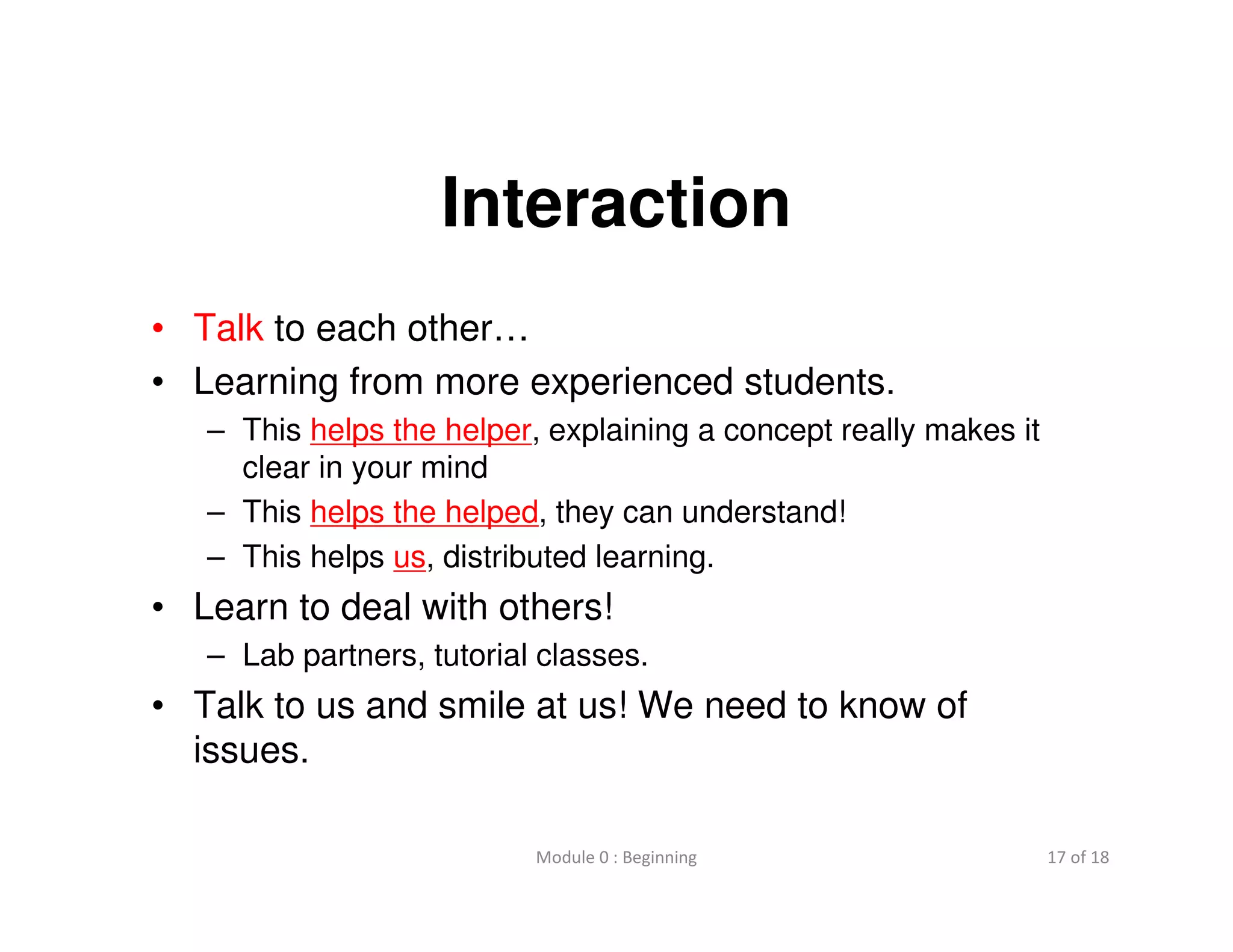 Lecture 0 beginning | PPT