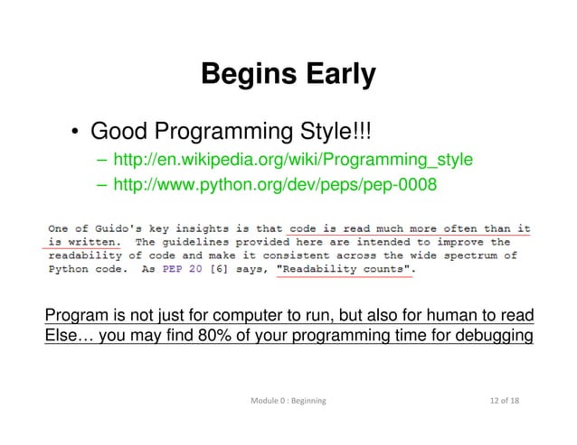 Lecture 0 beginning | PPT