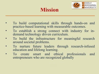 Lecture0_CSE224 of Lovely Proffesional Uni | PPT