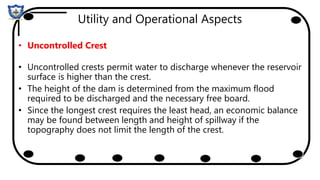Lecture 0 design of spilways an overview | PPTX