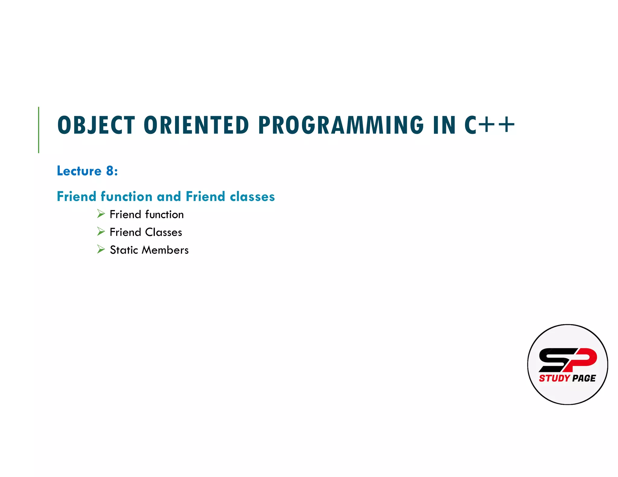 Lecture 0 Object Oriented Programming.pdf
