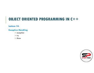 Lecture 0 Object Oriented Programming.pdf