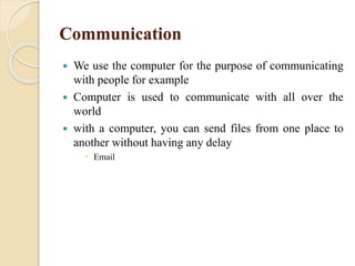 Introduction to ICT, This is a computer introd | PPT