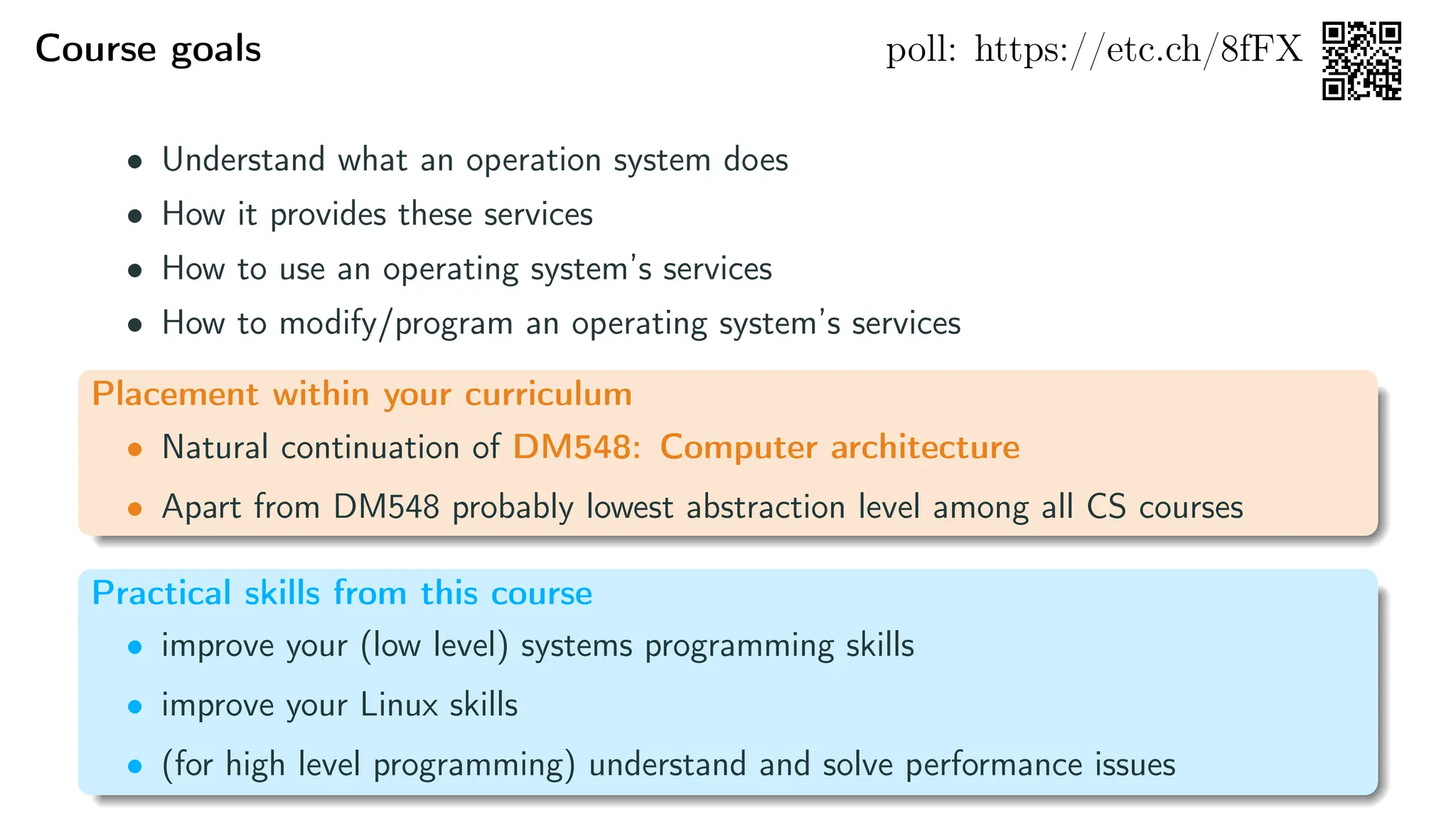 lecture 1 notes on operating systems course | PDF
