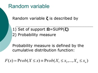 Statement of stochastic programming problems | PDF