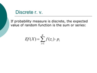 Statement of stochastic programming problems | PDF