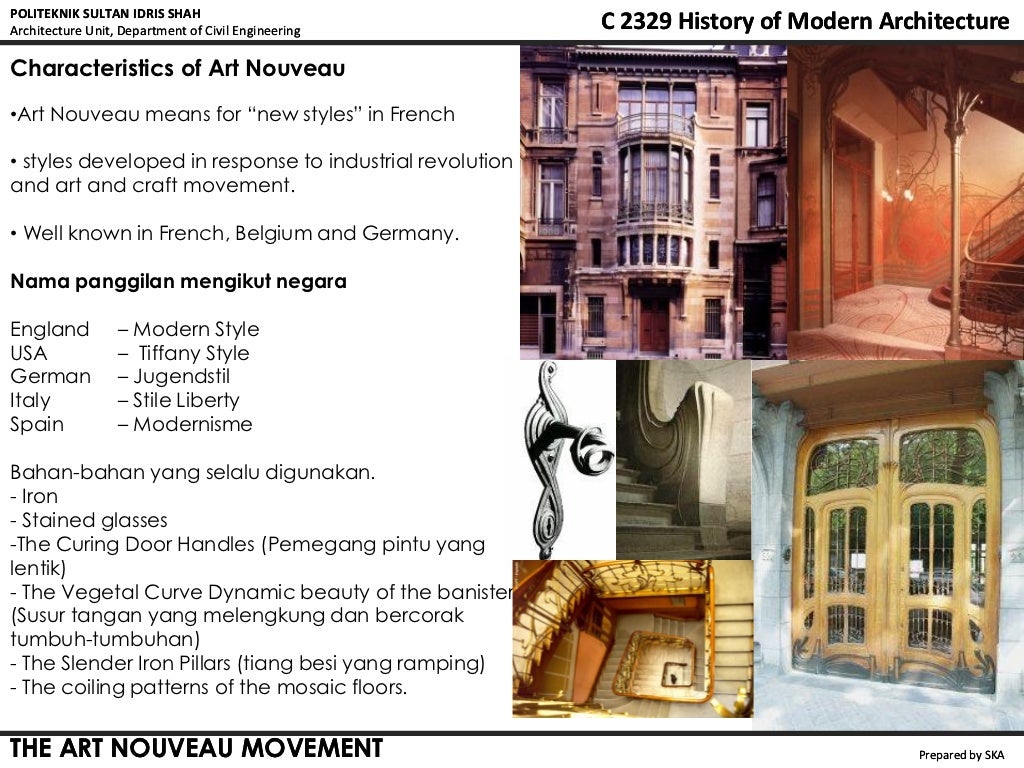 History Of Modern Architecture Lecture 01