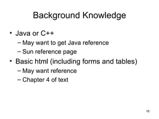 Lecture1 | PPT | Web Development | Internet