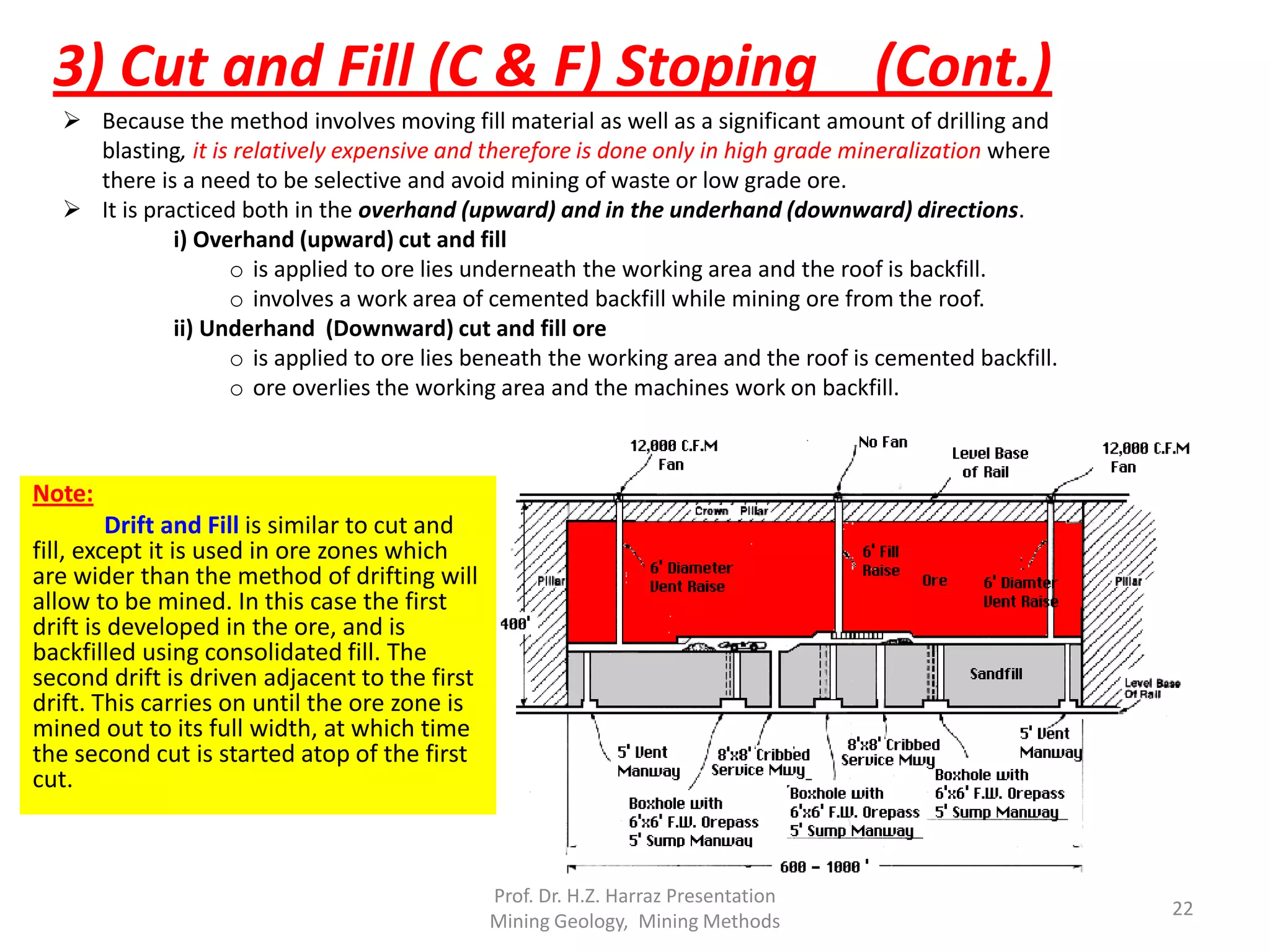 Lecture 4: Underground Mining | PDF