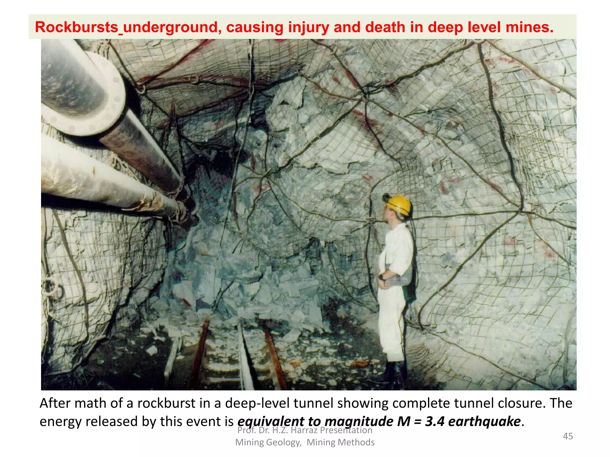 Lecture 4: Underground Mining | PDF