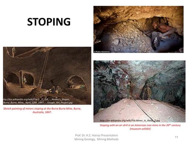 Lecture 4: Underground Mining | PDF | Geology | Science