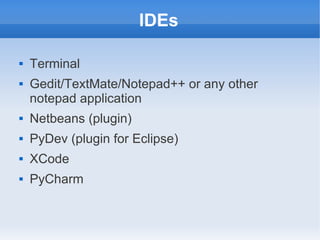 Anton Kasyanov, Introduction to Python, Lecture1 | PDF | Programming Languages | Computing