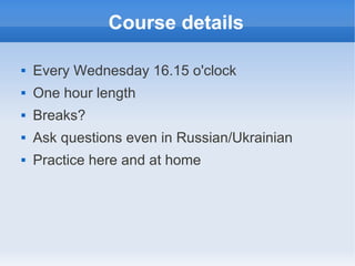 Anton Kasyanov, Introduction to Python, Lecture1 | PPT