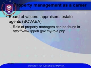 Introduction to Property Management | PPTX