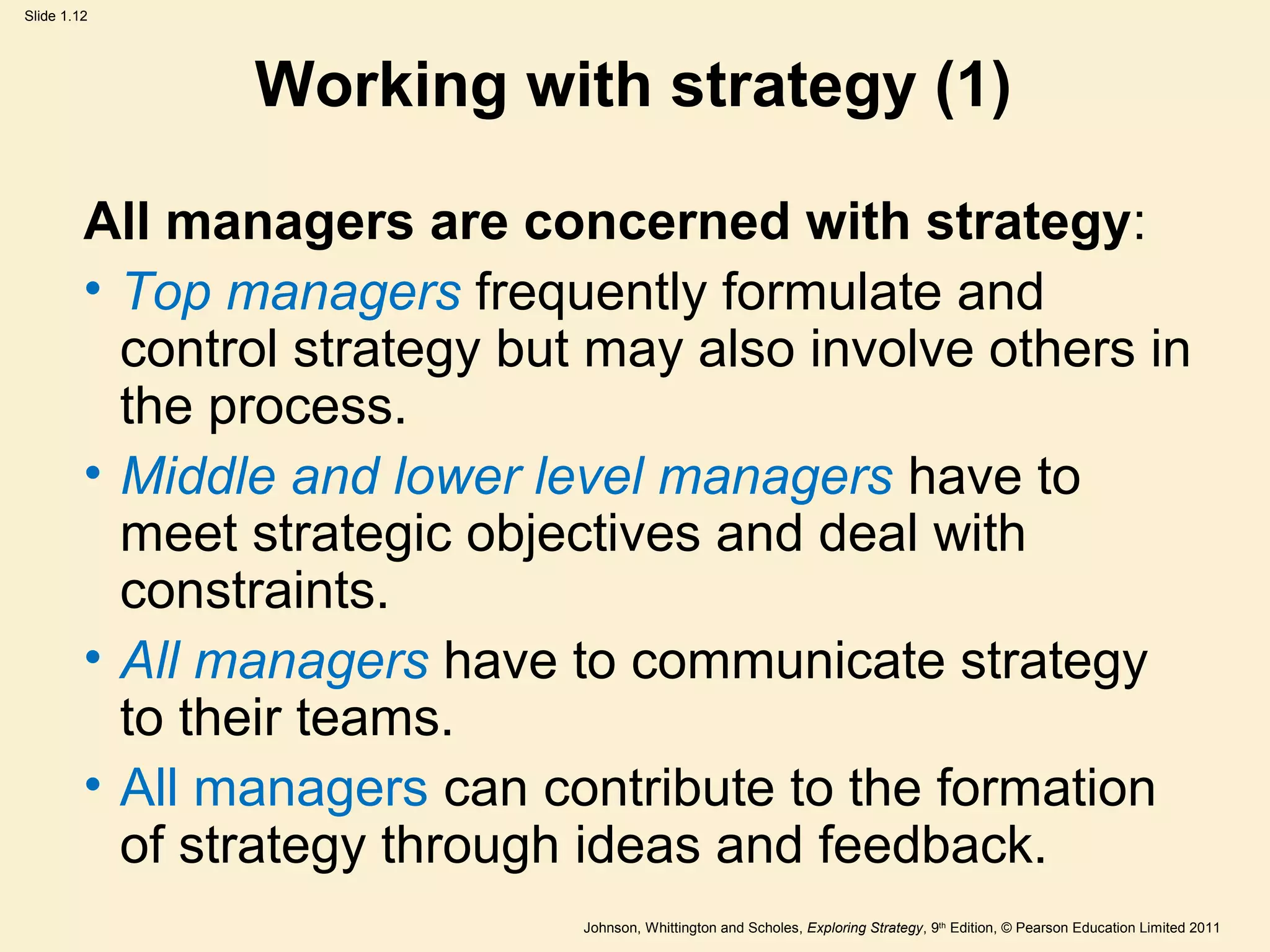 Business Strategy | PPT