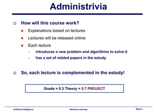 Lecture1 - Machine Learning | PDF