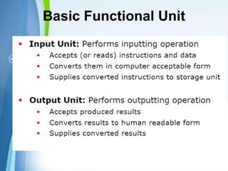 Lecture 1 | PPT | Computing | Technology & Computing