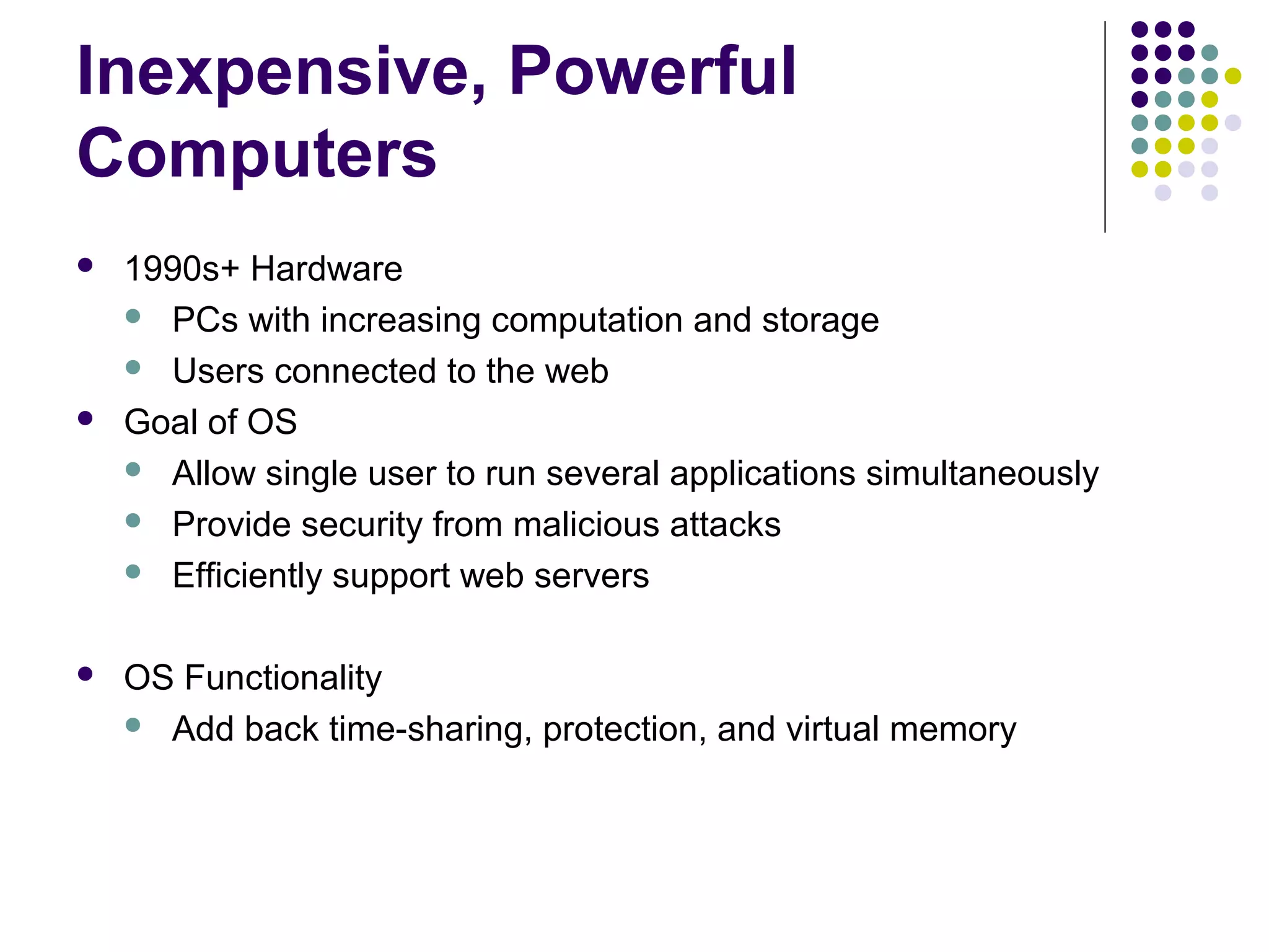 Introduction to Operating Systems | PPT Introduction to Operating Systems | PPT