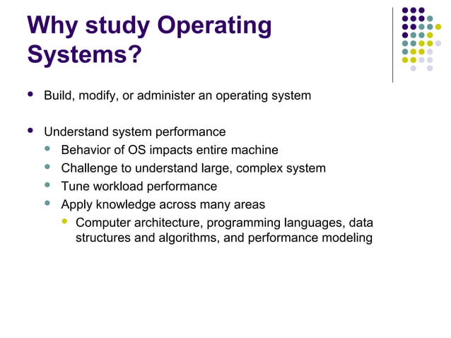 Introduction to Operating Systems | PPT