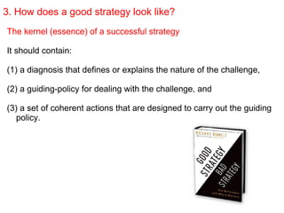 Lezione di strategia aziendale | PPT