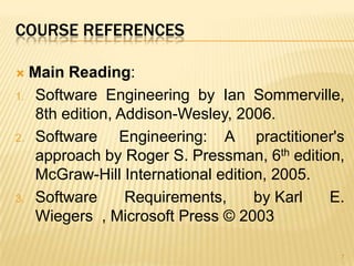 Requirement Engineering Lec.1 & 2 & 3 | PPT