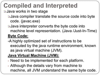 Java Lecture 1 | PPT