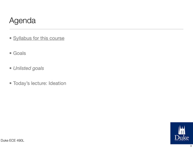 Lecture 1: Ideation | PDF