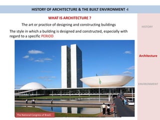 Architecture History Lecture 1 | PPSX
