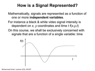 Lecture1 Intro To Signa | PPT