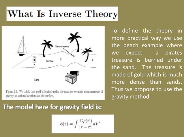 Inverse Theory in Geophysics, Lecture 1 | PPTX | Physics | Science