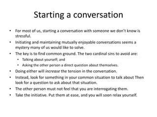 Communication Skills introduction | PPTX