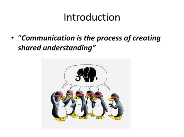 Communication Skills introduction | PPTX