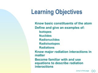 Lecture 1-The Nature of Radiation | PPT