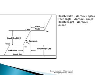 Unit operation of open pit | PDF