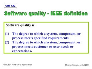 Software Quality Challenge | PPT