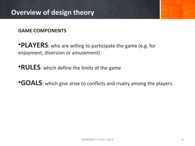 INTRODUCTION OF GAME DESIGN AND DEVELOPMENT | PPT