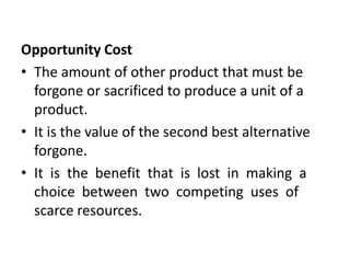 Lecture1 Economic problem, Economic Agents, Types of economic analysis ...