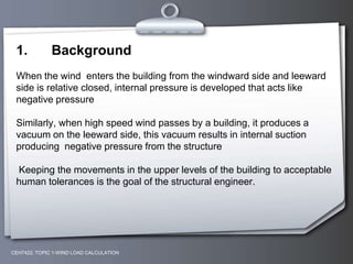 Wind load calculation | PPT